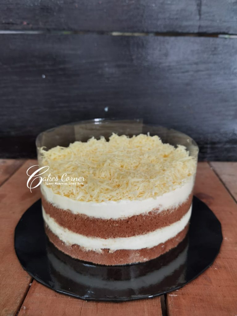 Snow Cheese Cake - Birthday Cake Kuching